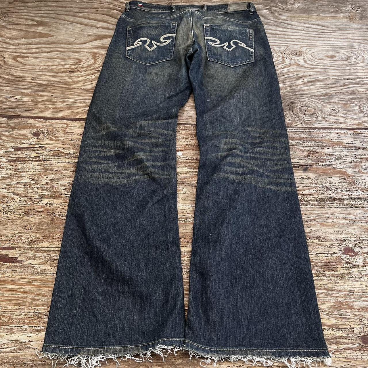 Early 2000’s Diesel Distressed Denim Pants Size 33... - Depop