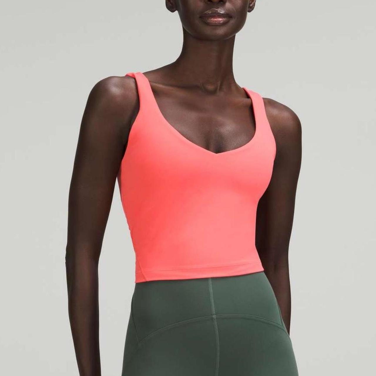 lululemon align tank in pale raspberry size 4... | Depop