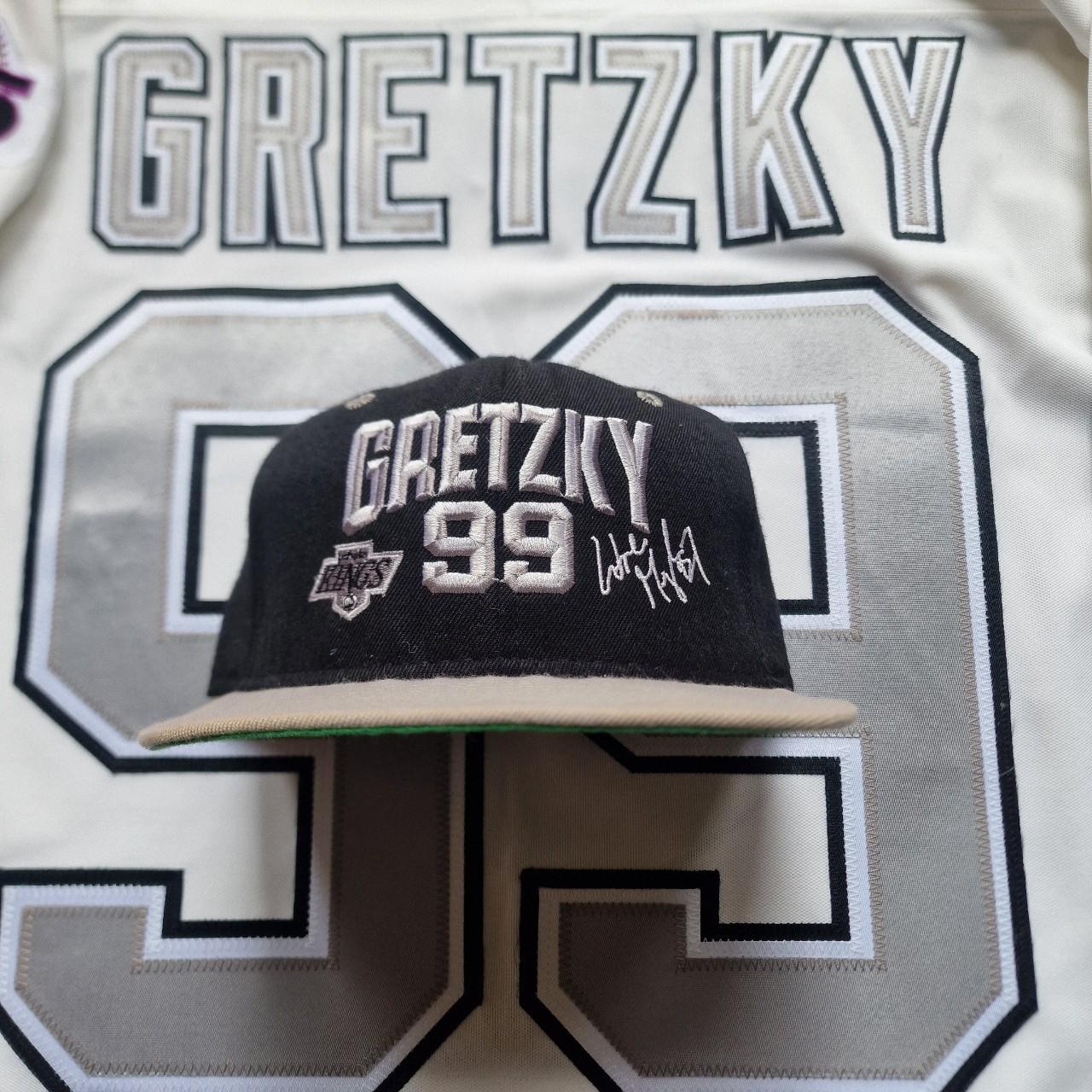 Wayne Gretzky 99 AJD NHL Ice Hockey Snapback Brim... - Depop