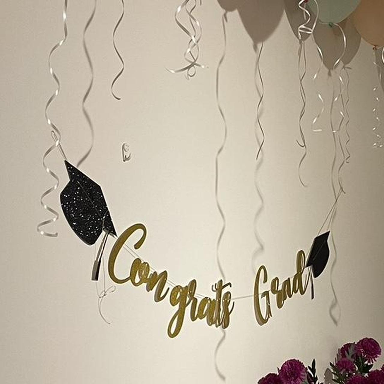 Congrats Grad & “I Graduated” sash. Sign used only... - Depop