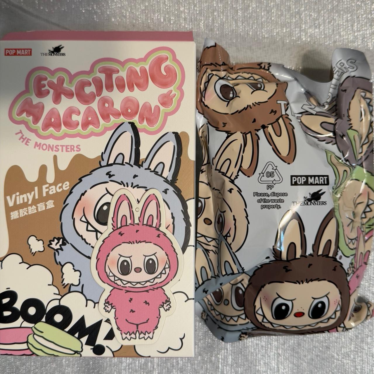 Labubu Macaron Lychee Berry The box is opened with a... | Depop