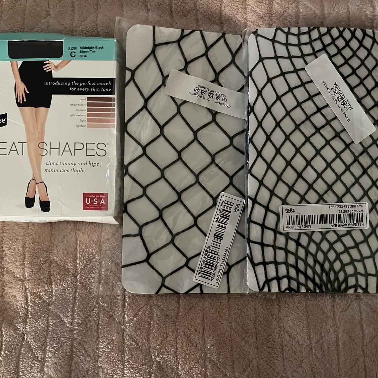 Fish nets (x2) Tights (x1) BUNDLE From Amazon NEW... - Depop