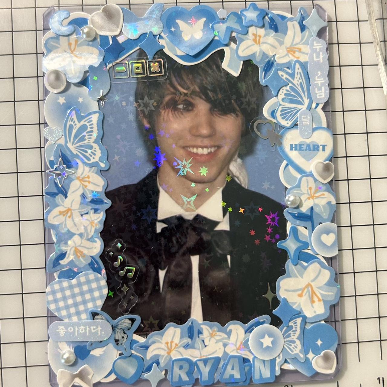 Ryan Ross Photocard Toploader patd (double sided) ... - Depop
