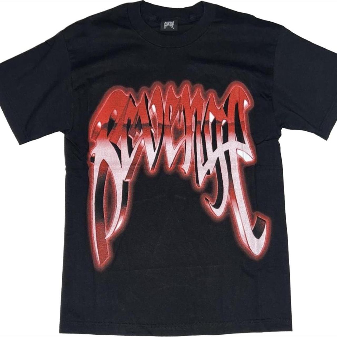 REVENGE BLACK METALLICA TEE Size M DS message... - Depop