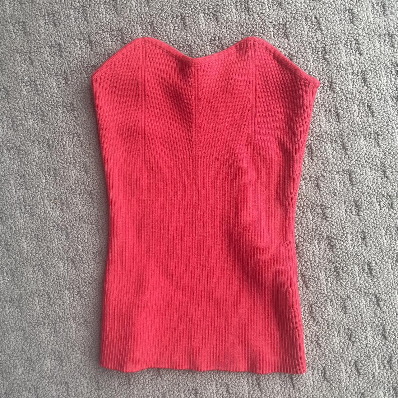Kookai strapless top Stunning red colour! Size... - Depop