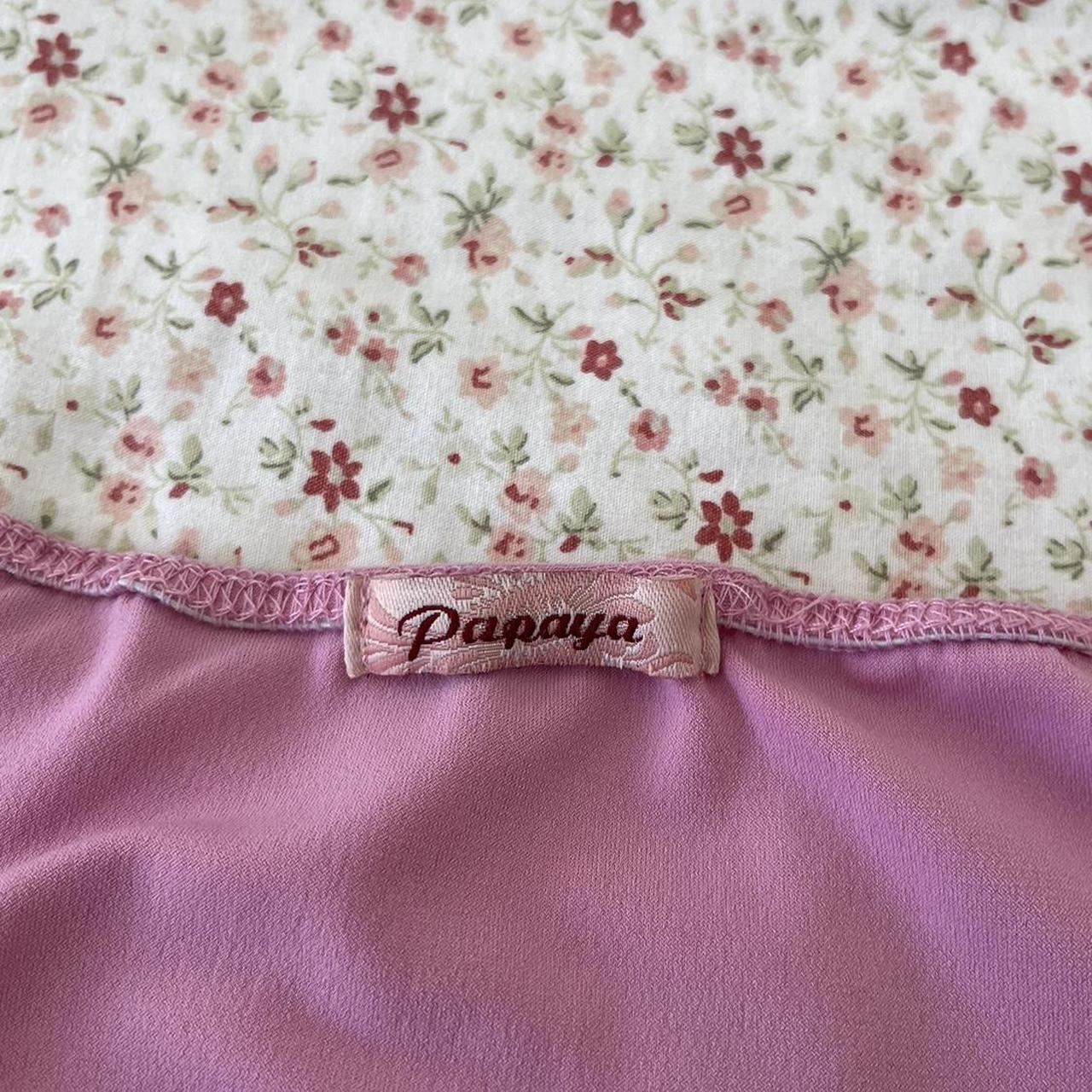 vintage pink papaya asymmetrical tank top. beautiful... - Depop