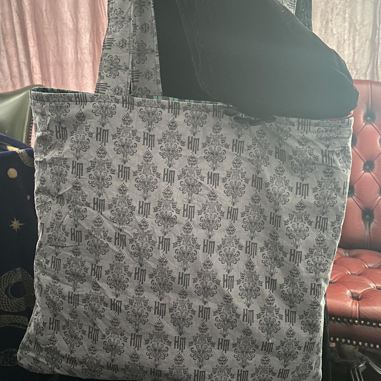 One large size square tote bag made from licensed... - Depop