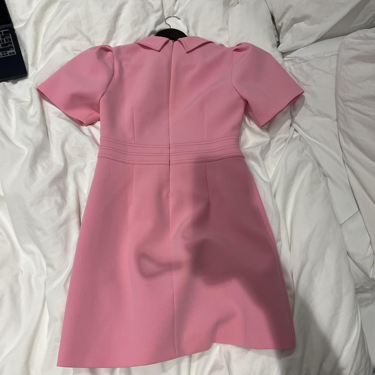 New Oasis pink dress. Worn once women’s size 10. - Depop