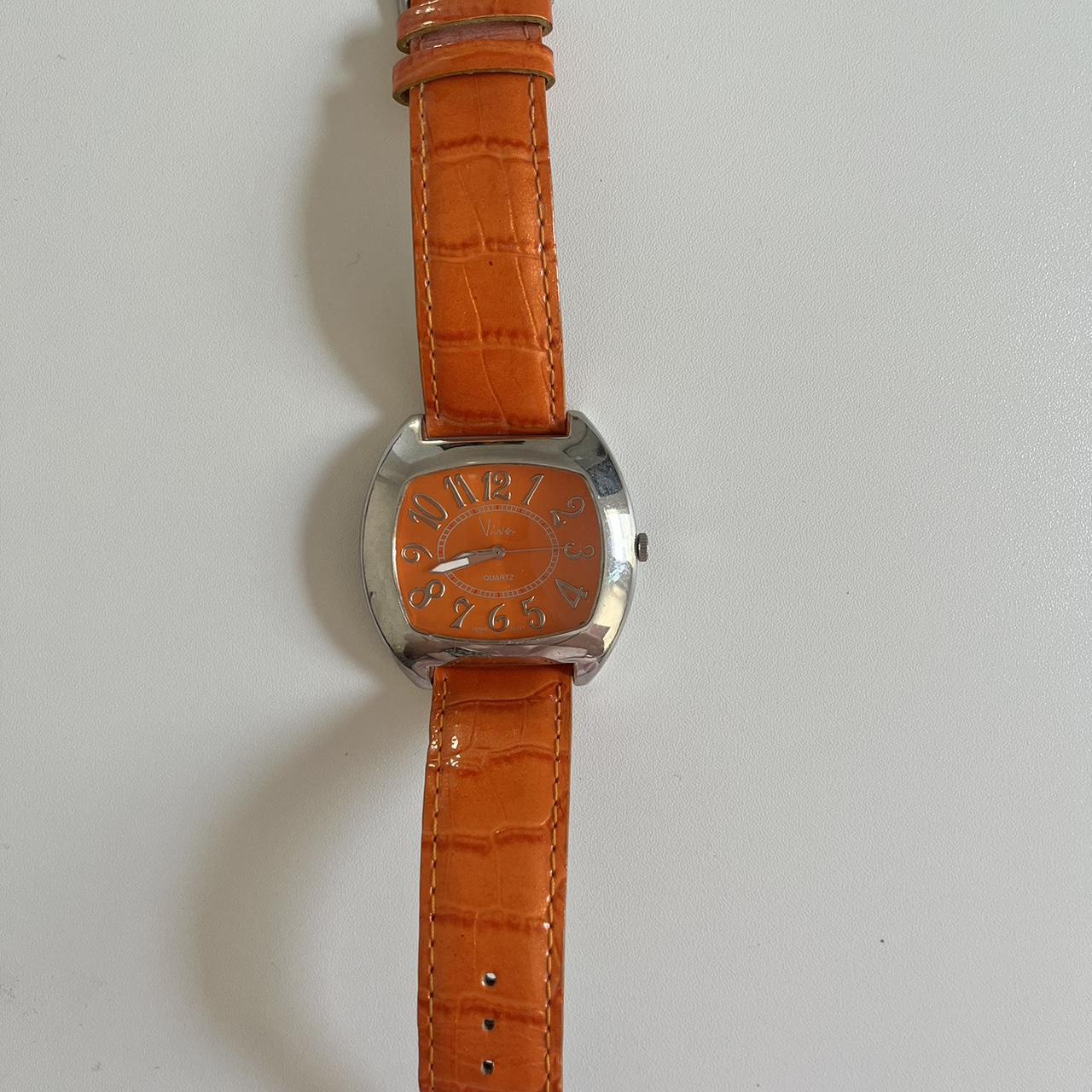 Orange Viva watch Currently not running - Depop