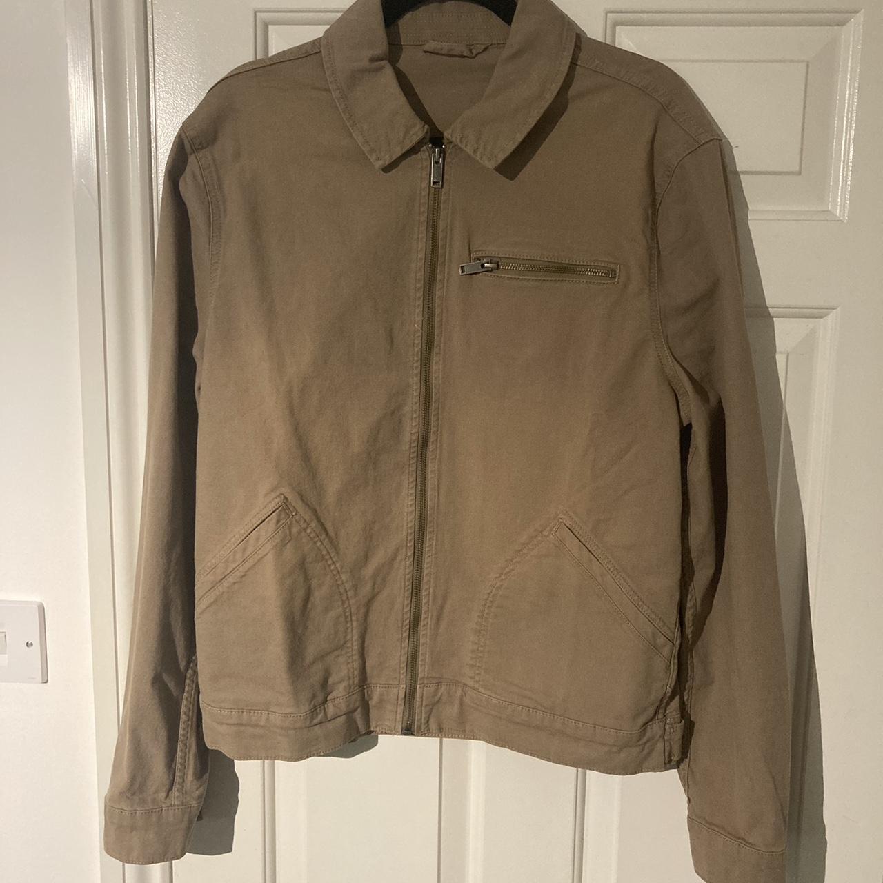 River Island Men's Tan Jacket | Depop