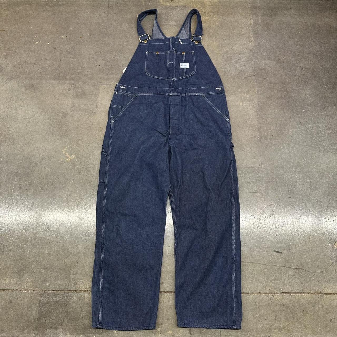 Sears Men's Overalls - Blue/Navy - 42" – Vintage Sear… - Gem