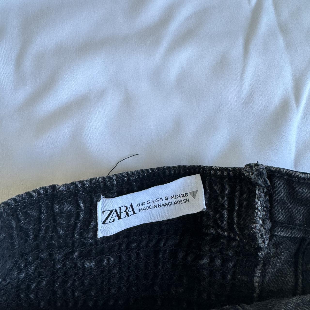 Zara demin corset - Depop