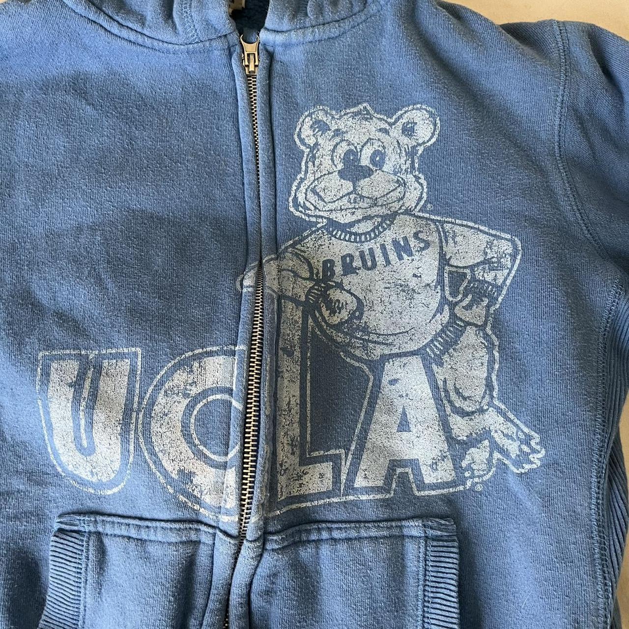 small ucla vintage zip up hoodie!! this is so cute... - Depop