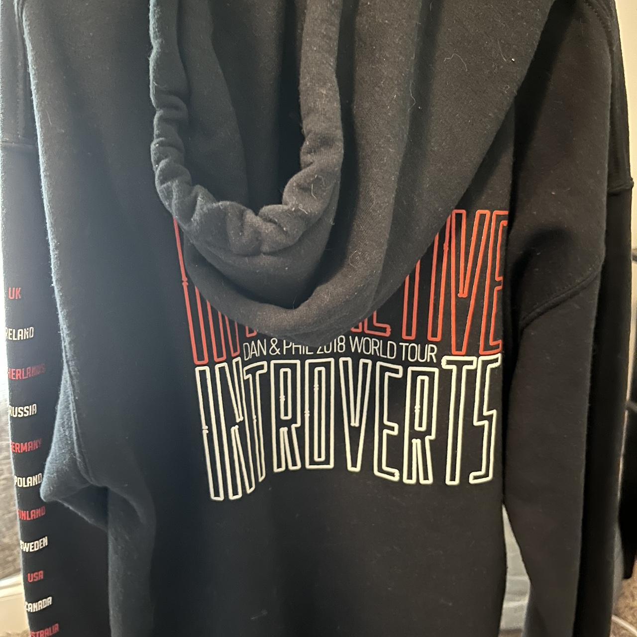 Dan and Phil Interactive Introverts Hoodie (2018) A... - Depop