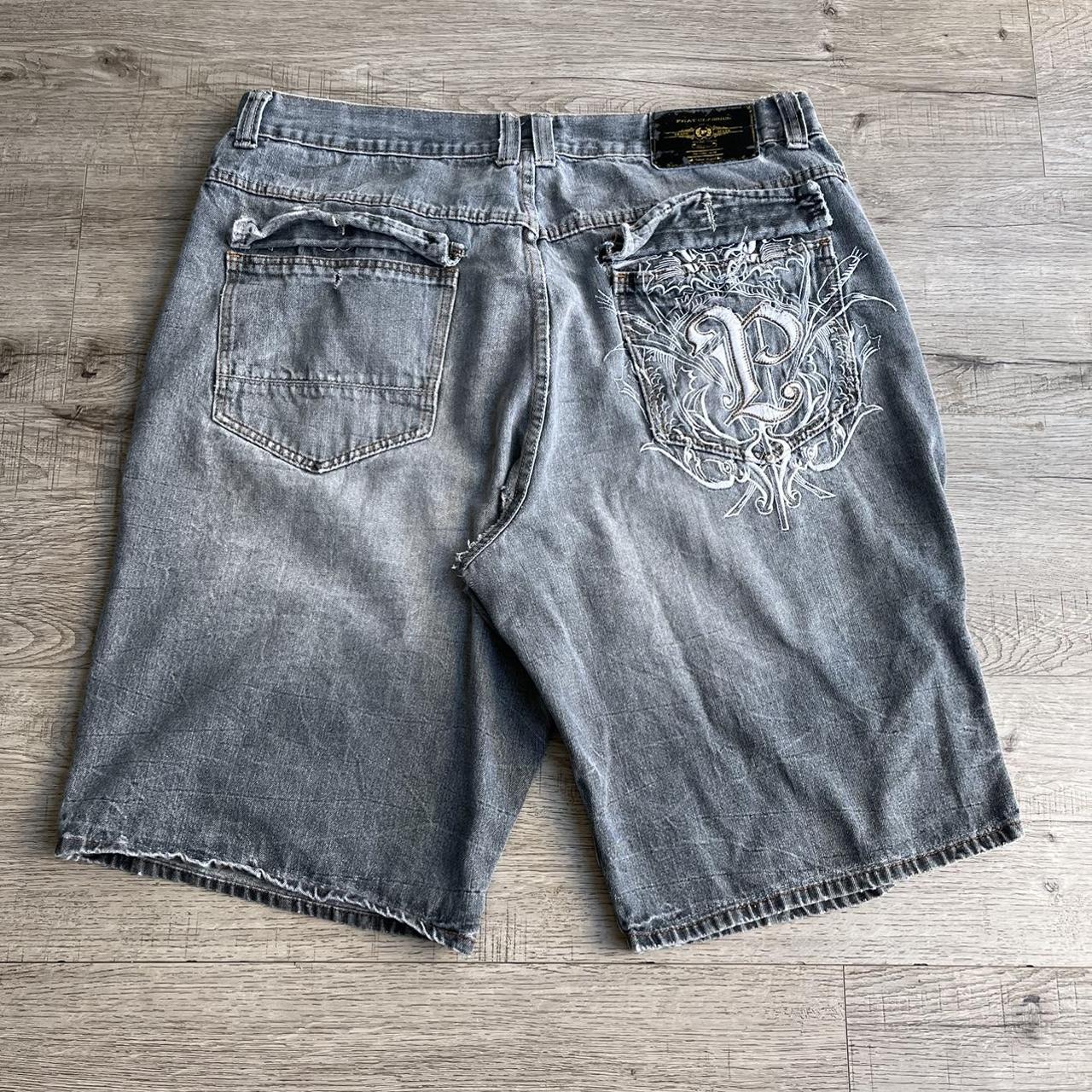 BAGGY phat farm classics jorts with insane... - Depop