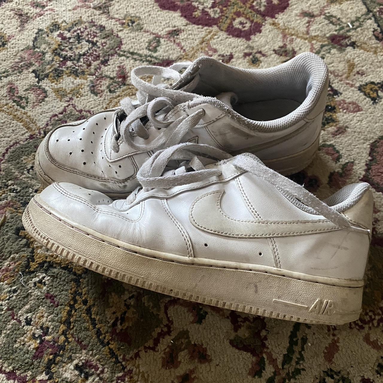 Nike air force one Busted air forces Mens 8.5 - Depop