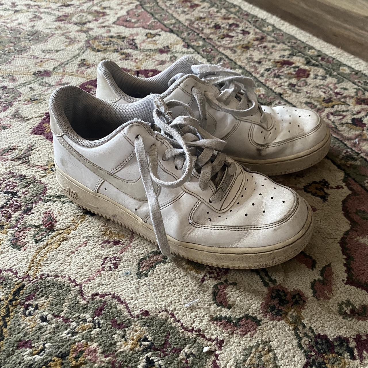 Nike air force one Busted air forces Mens 8.5 - Depop