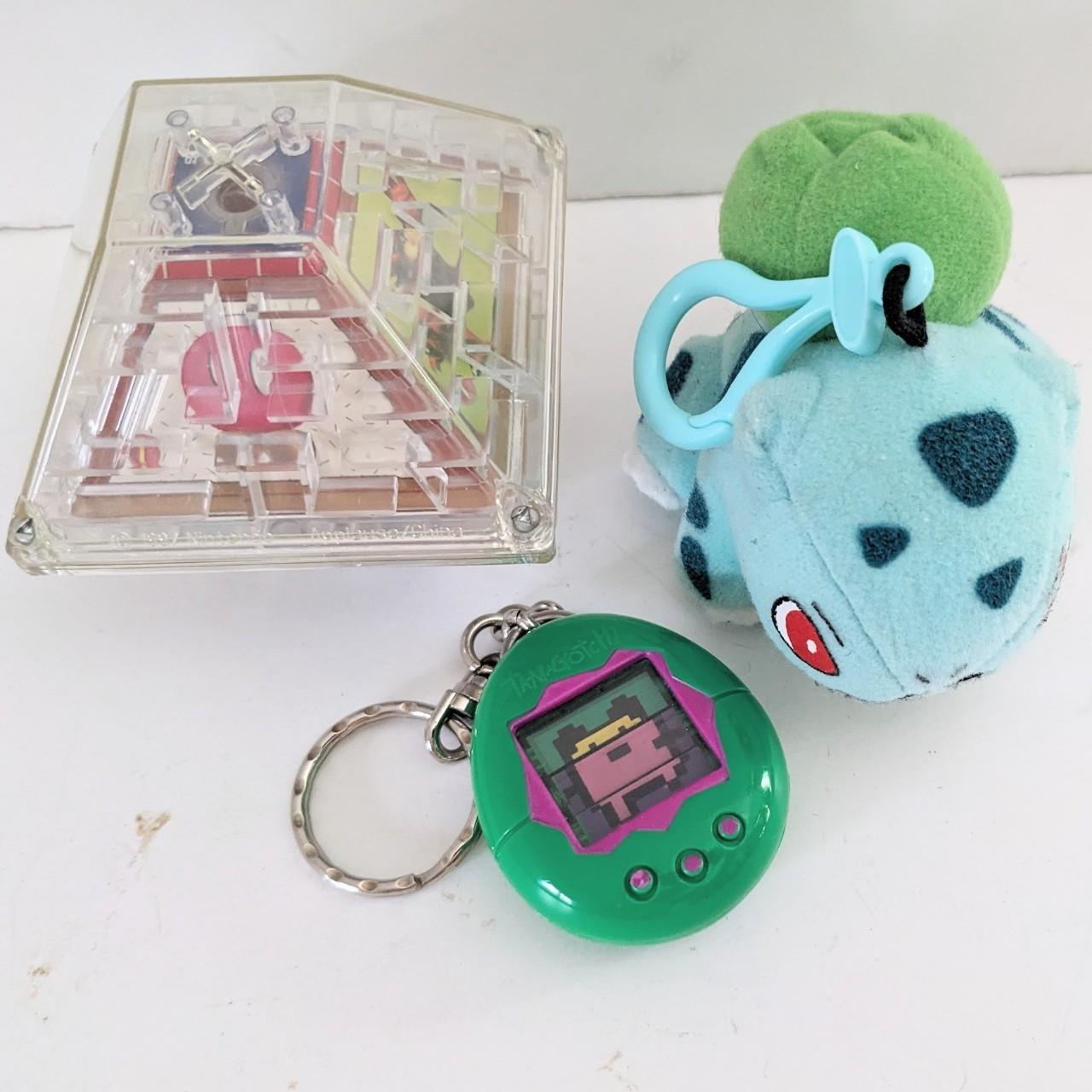 90s Toys Pokemon Key Chain Bulbasaur Super Mario... - Depop