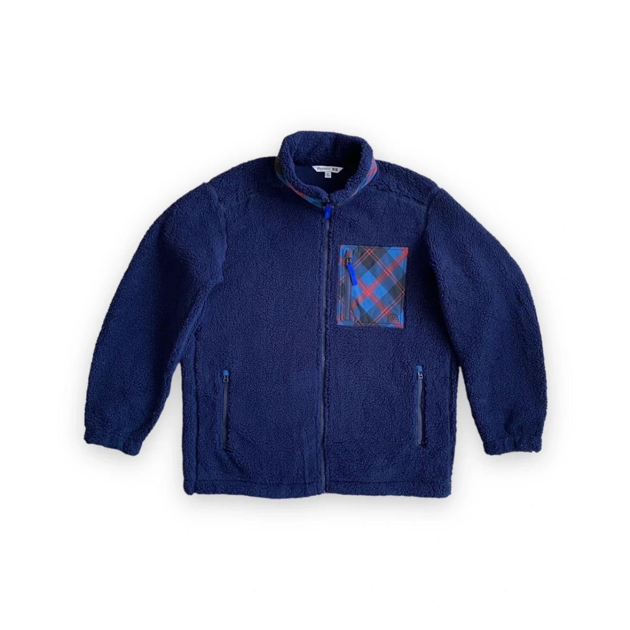 J.W.Anderson x Uniqlo Windproof Fleece Jacket Size... - Depop