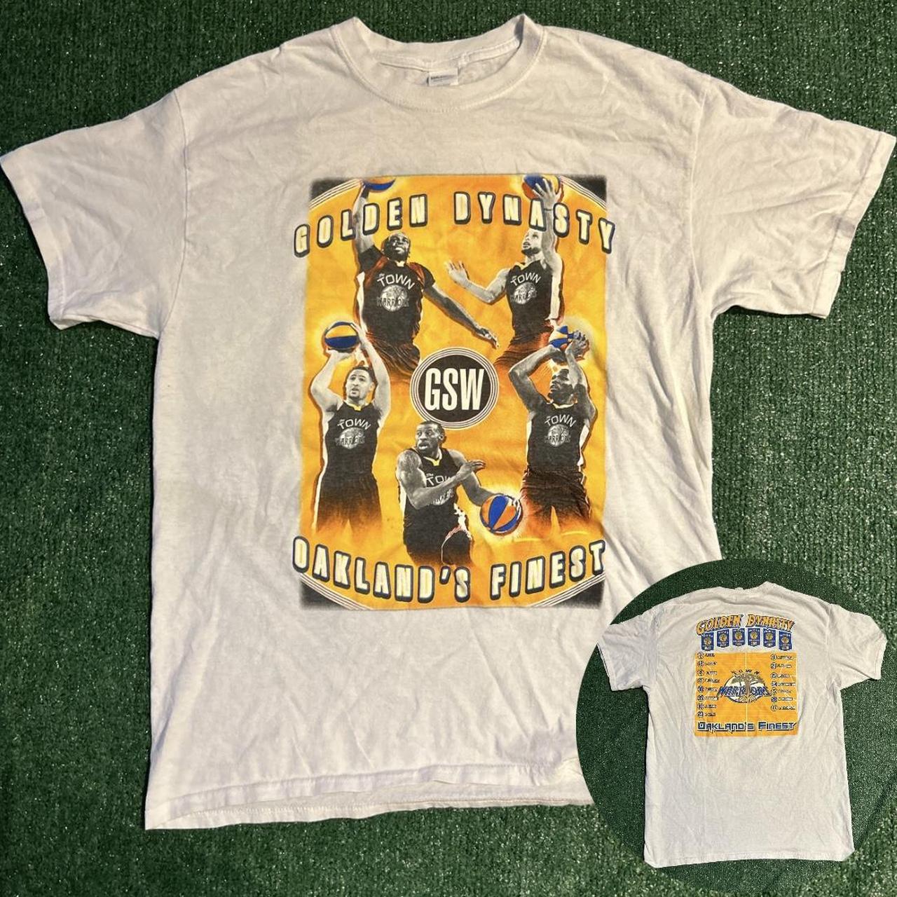 Golden State Warriors Championship Dynasty Retro... - Depop