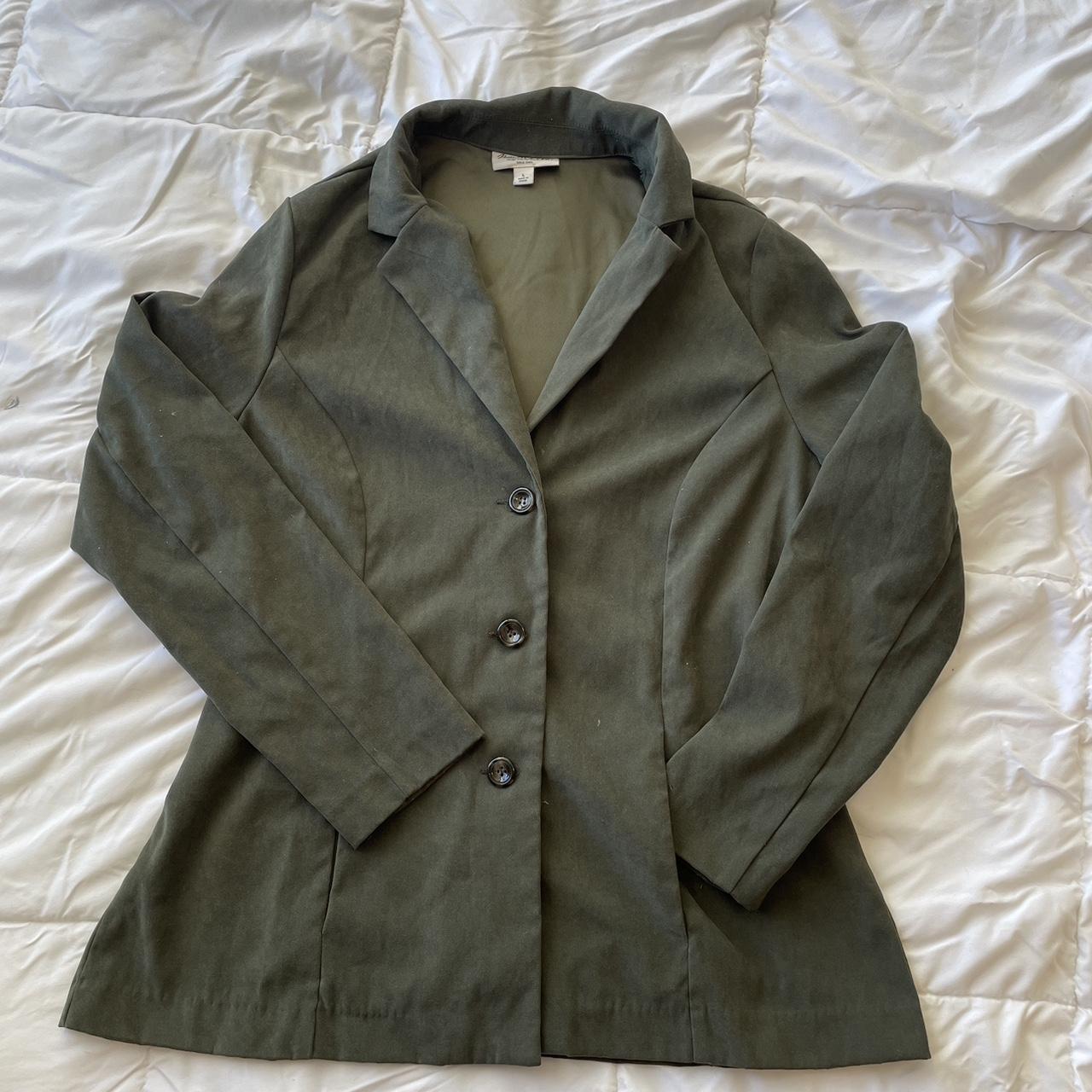 Sag Harbor Women's Green Jacket | Depop