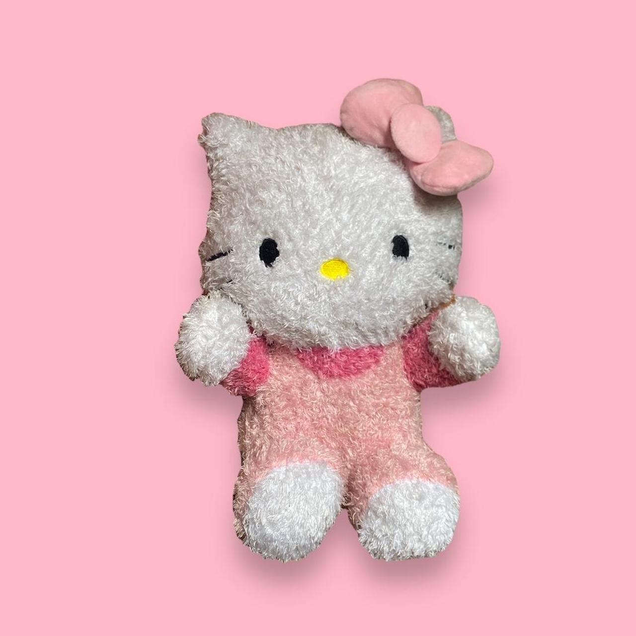 large hello kitty plush 💗such an adorable shaggy hk... - Depop