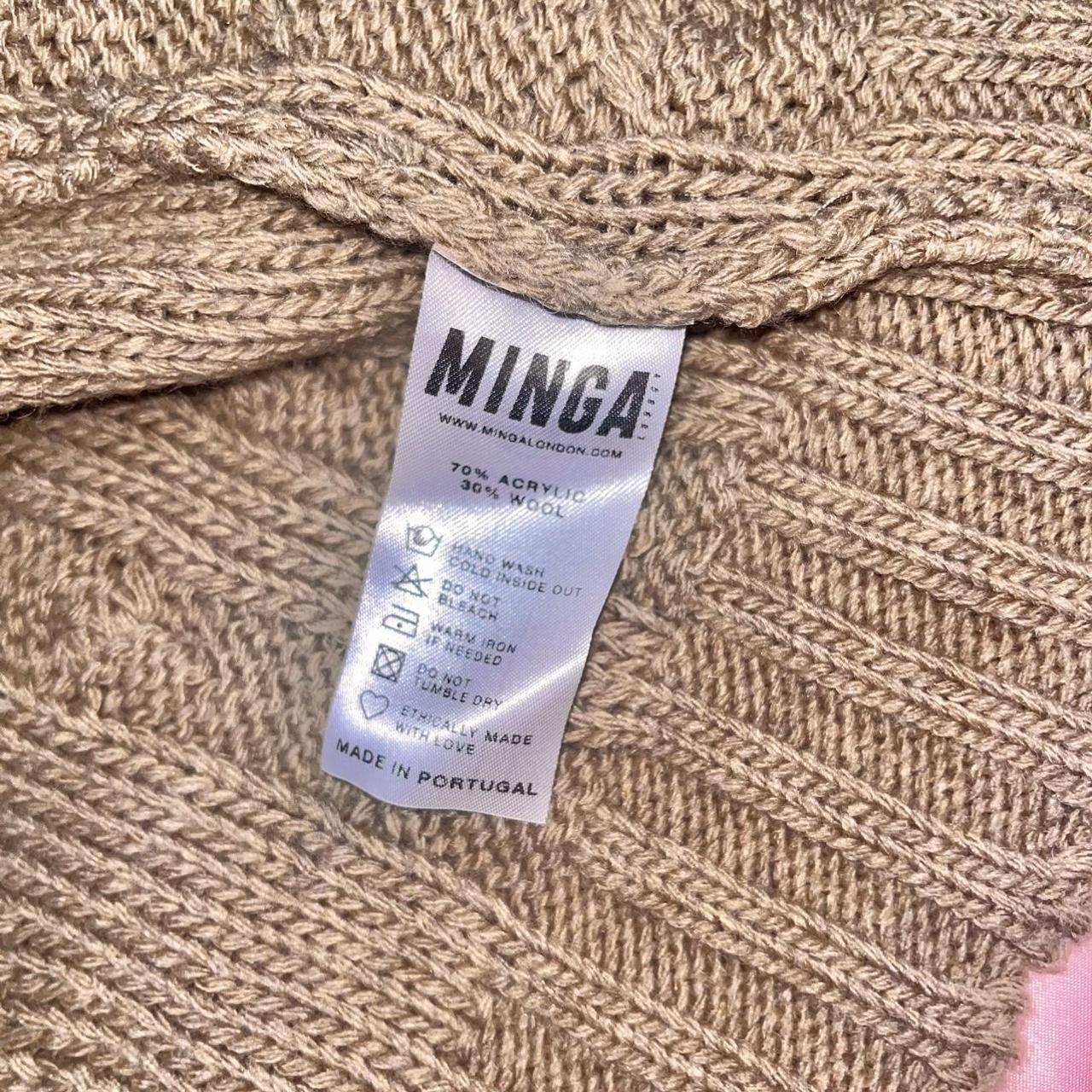 Minga London oversized knit cardigan sweater, worn... - Depop