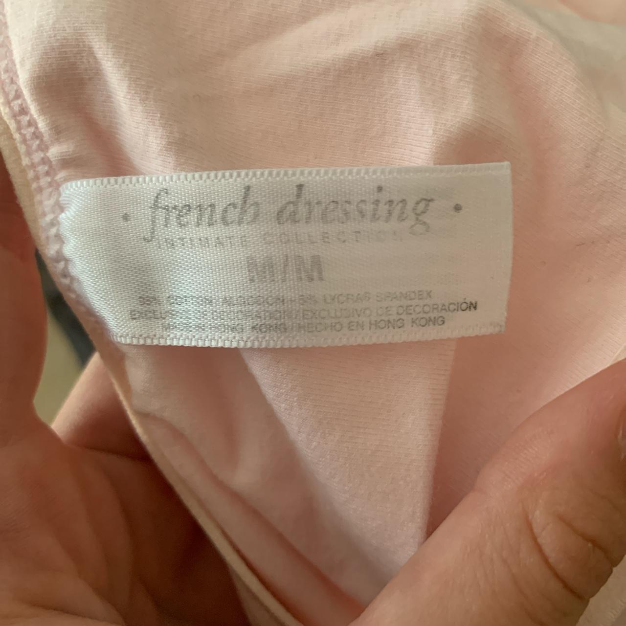 Light pink lace front cami size M but fits like a... - Depop