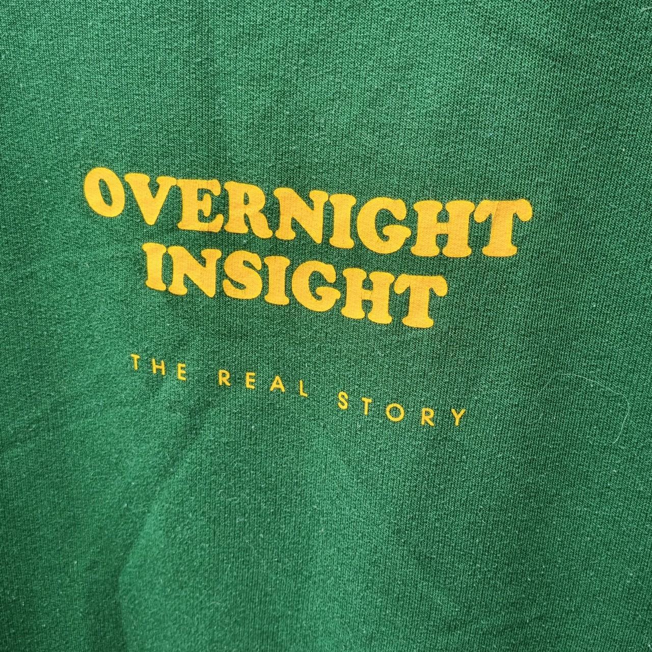 Overnight Insight, Pull and Bear Green and Yellow... - Depop