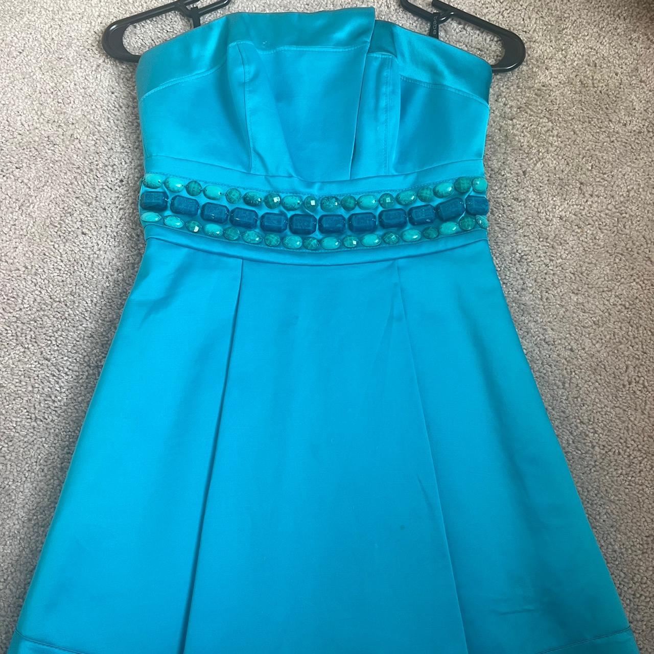 90s vintage mini Bebe formal dress! Size 0 or XS/S.... - Depop