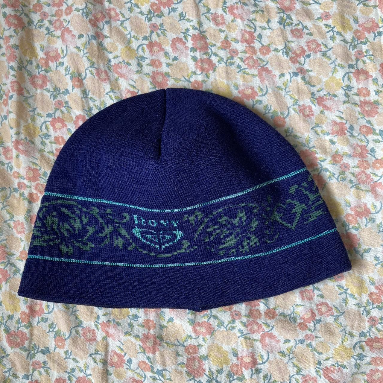 Vintage early 2000s Roxy beanie 💙🩵 - Depop
