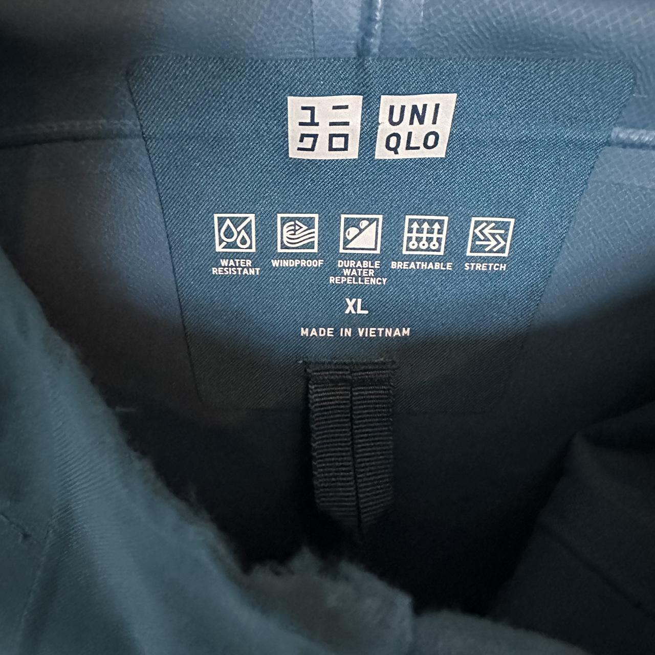 Uniqlo Block Tech waterproof parka. Superb jacket,... - Depop