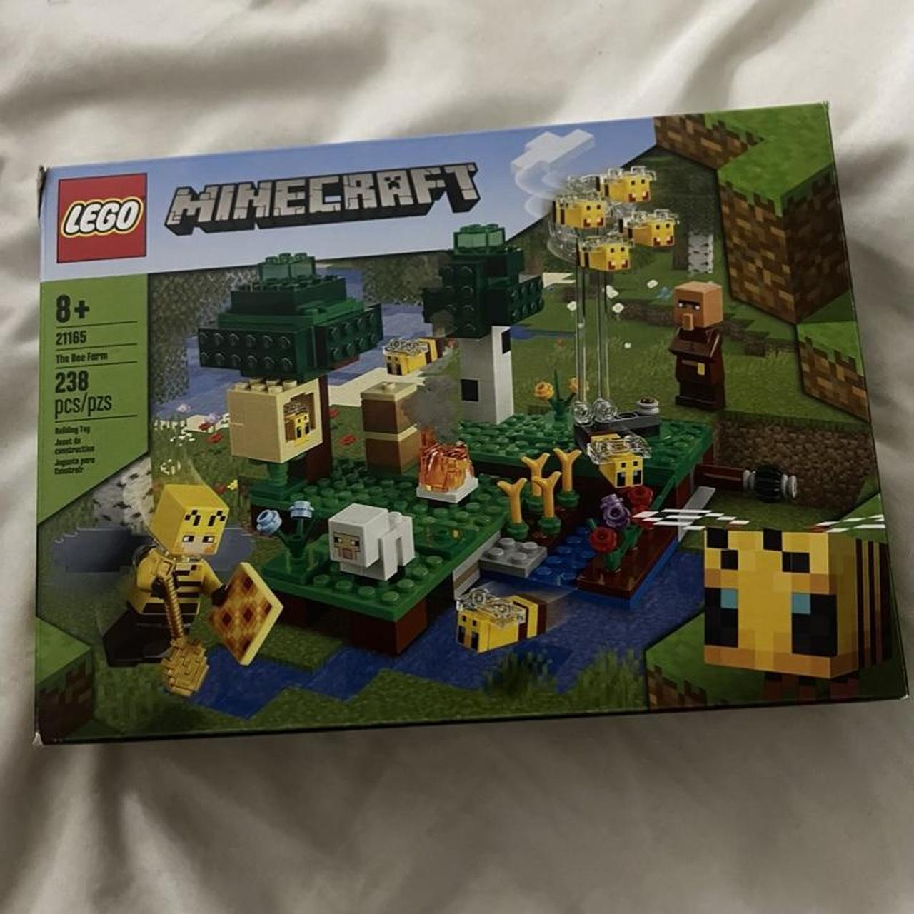 Lego bee Minecraft set Opened but comes with... - Depop