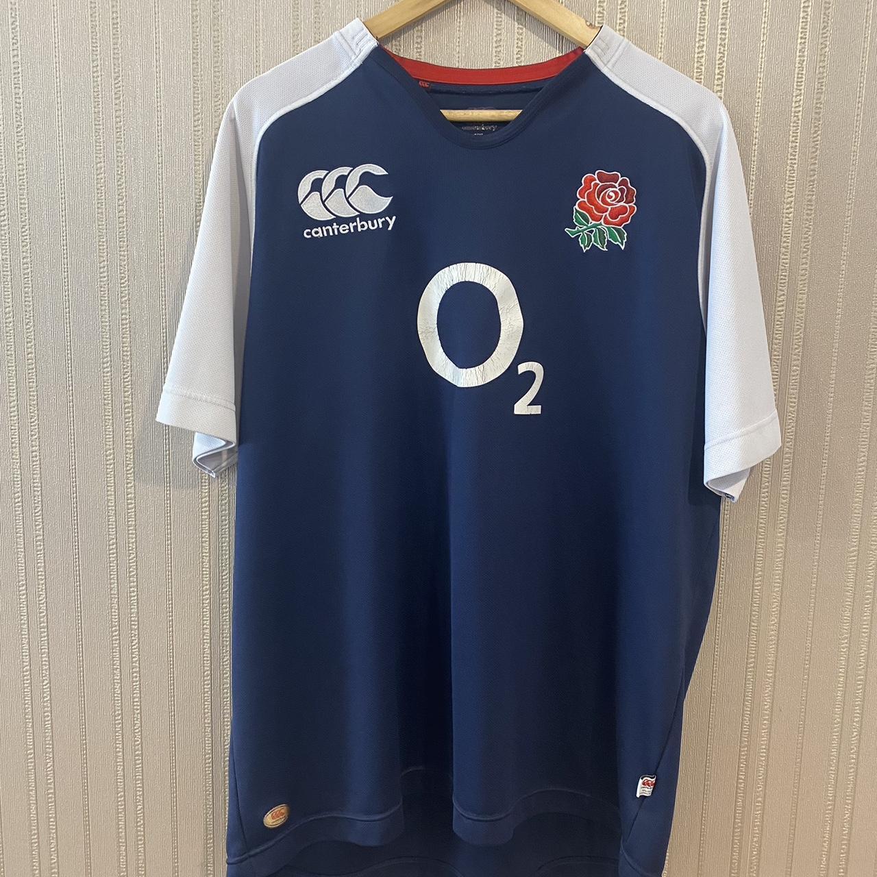 Canterbury Men's Blue T-shirt | Depop