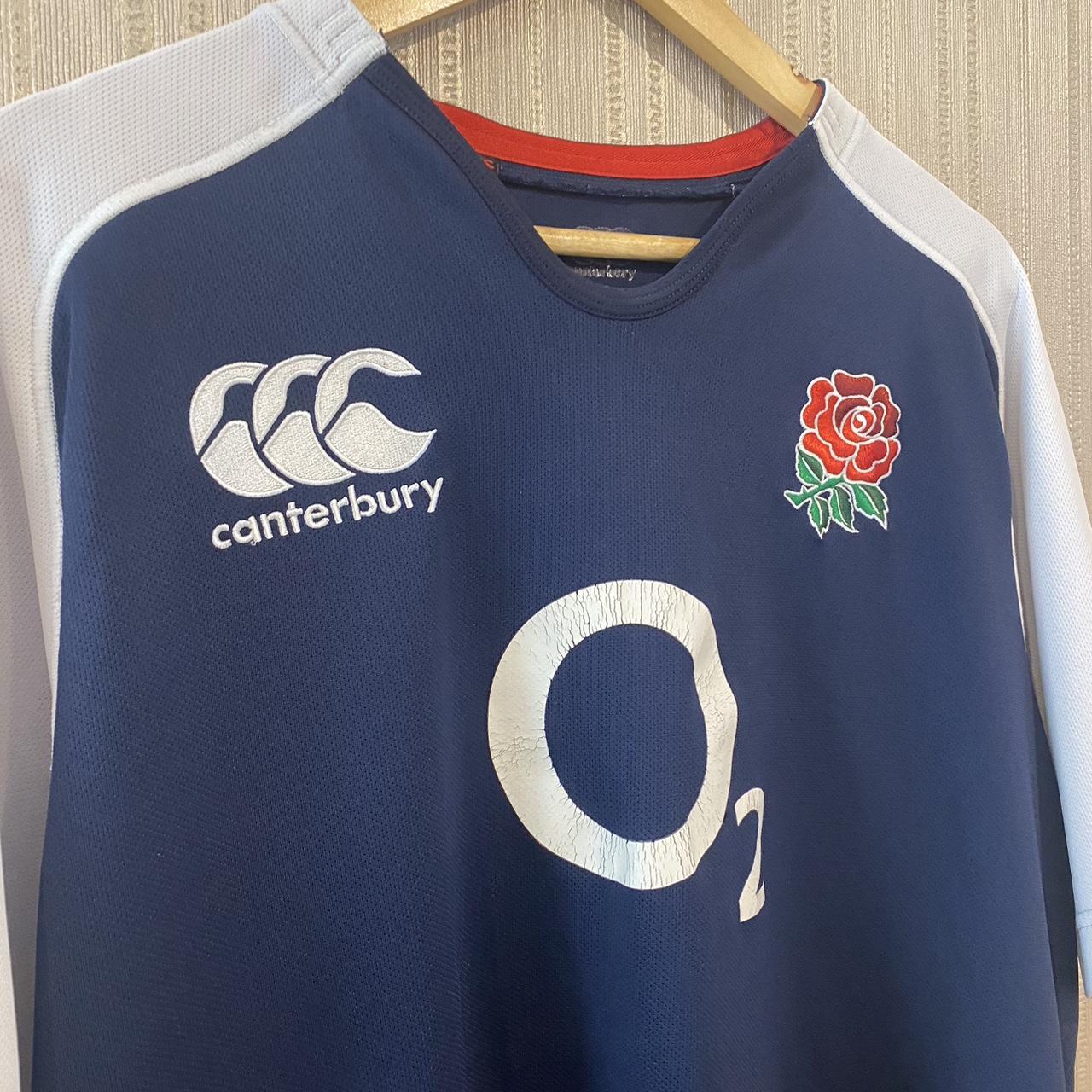 Canterbury Men's Blue T-shirt | Depop