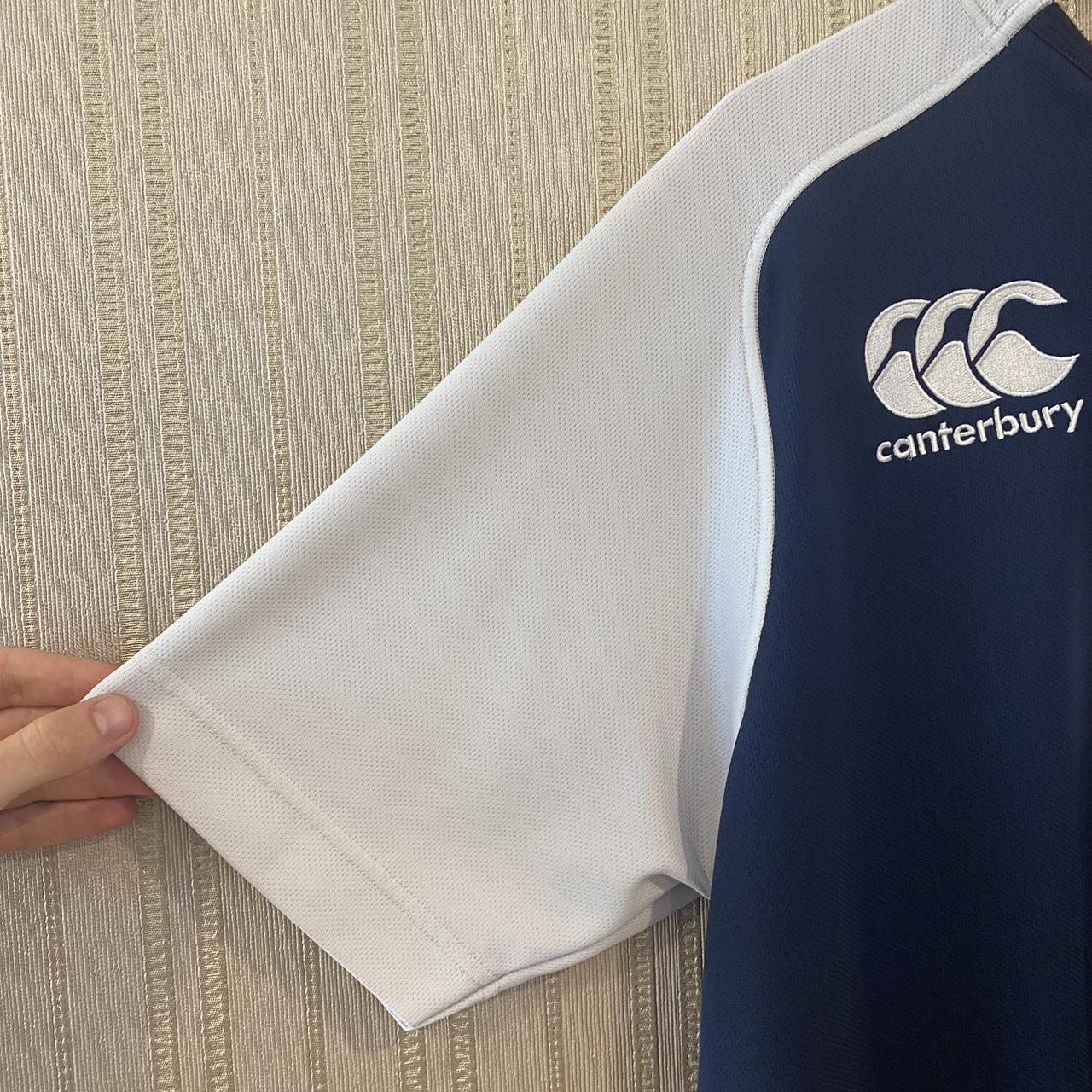 Canterbury Men's Blue T-shirt | Depop