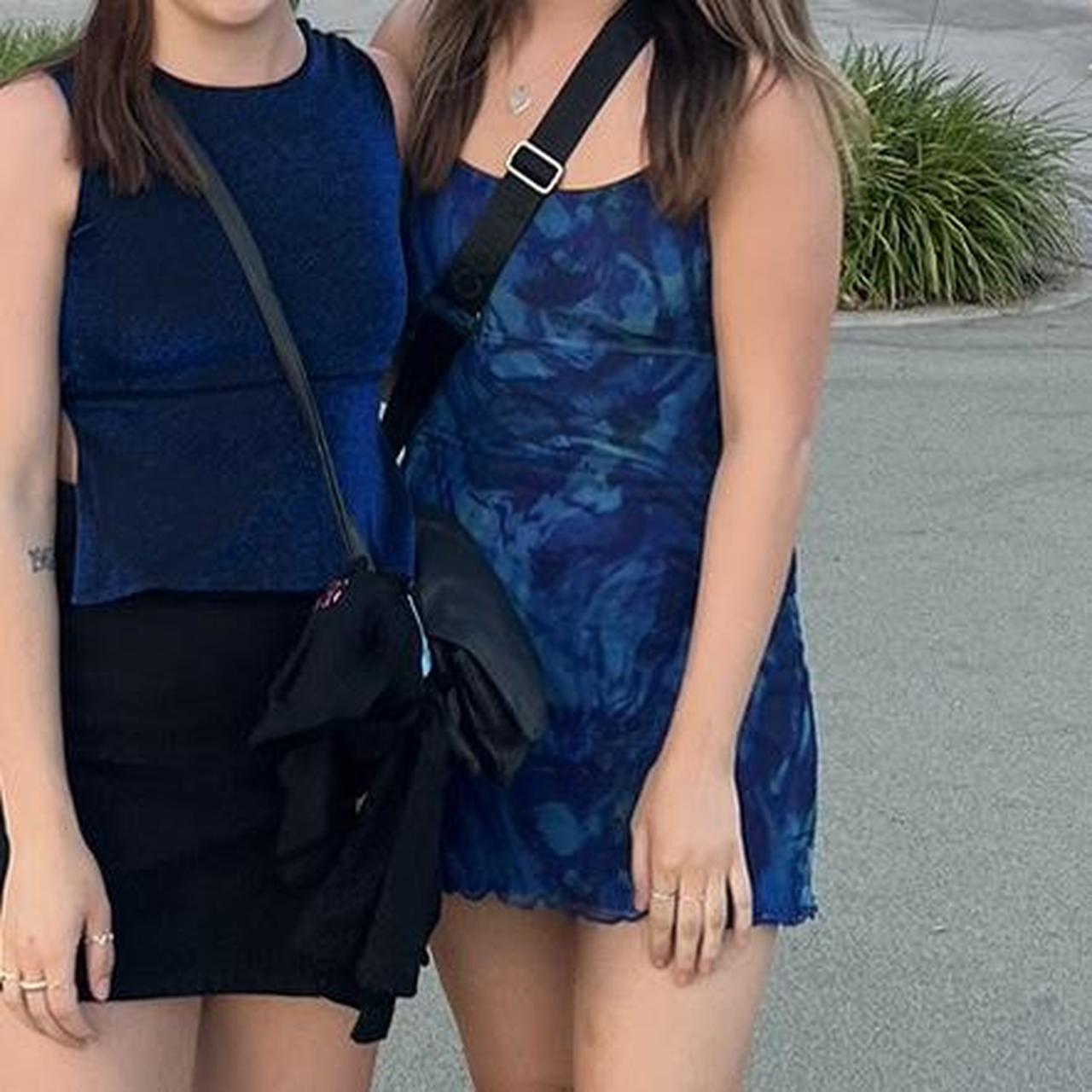 Perfect stranger mini dress Size 12 - Depop