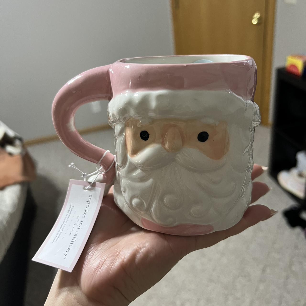 Cashmere & cookies pink Santa mug, super cute! There... - Depop