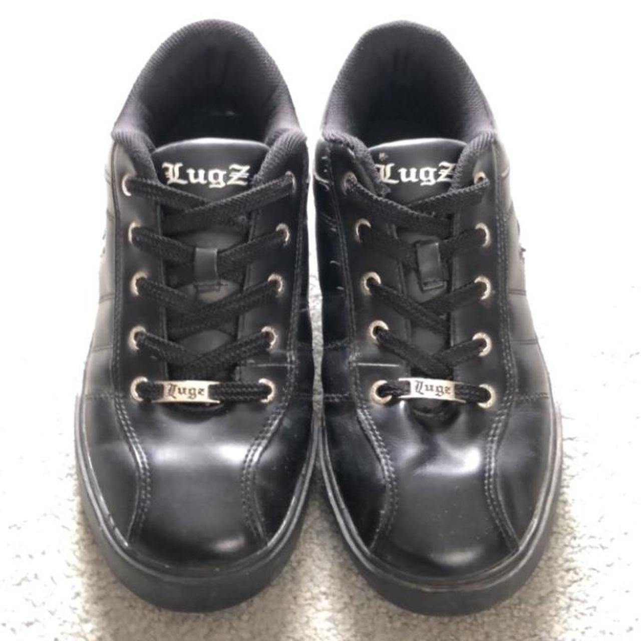 RARE Leather Lugz sneakers. A bit dirty and worn on... - Depop