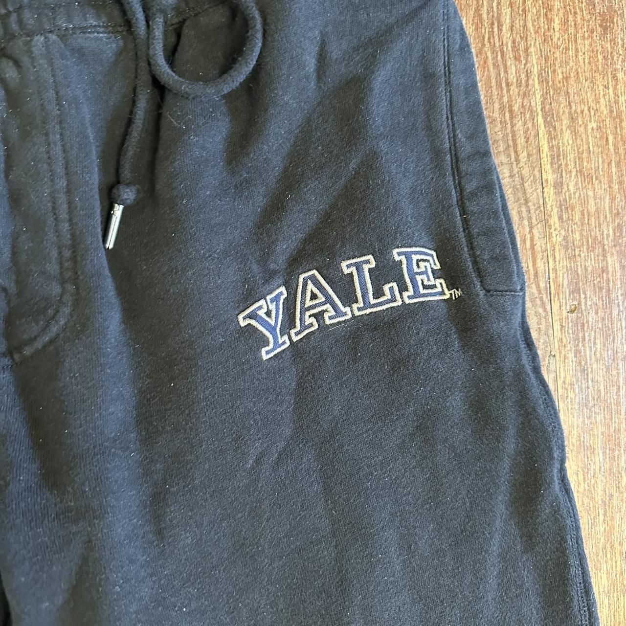 Vintage sweatpants Yale university Size large Waist:... - Depop