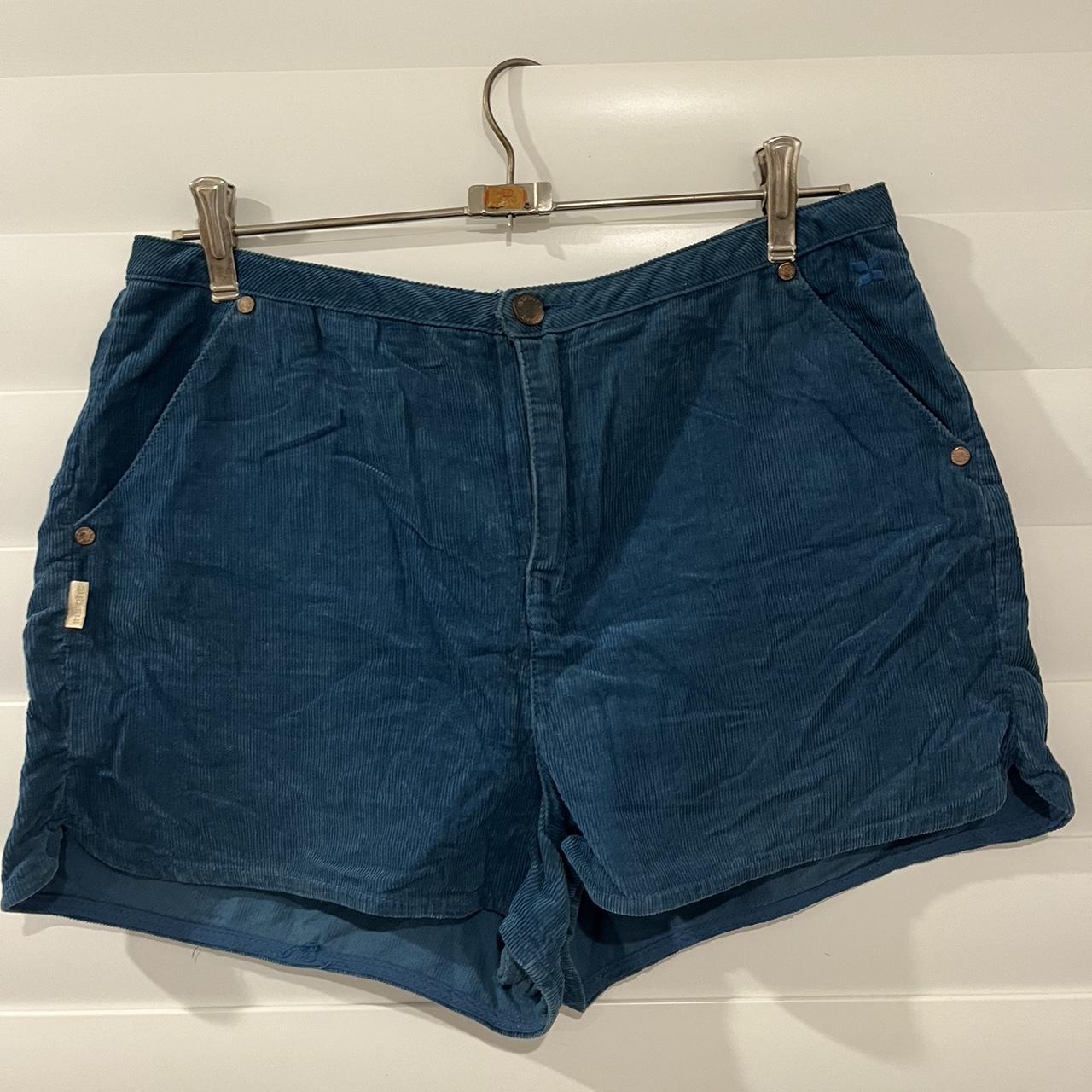 Insight blue corduroy shorts. Size 12. - Depop