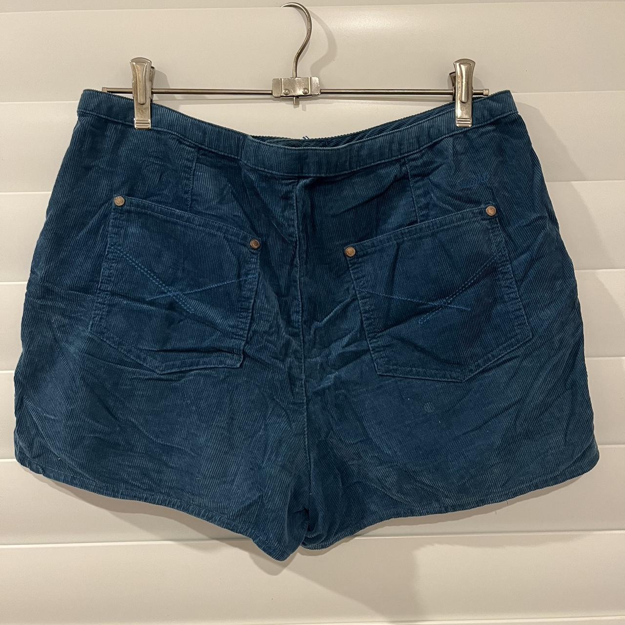 Insight blue corduroy shorts. Size 12. - Depop