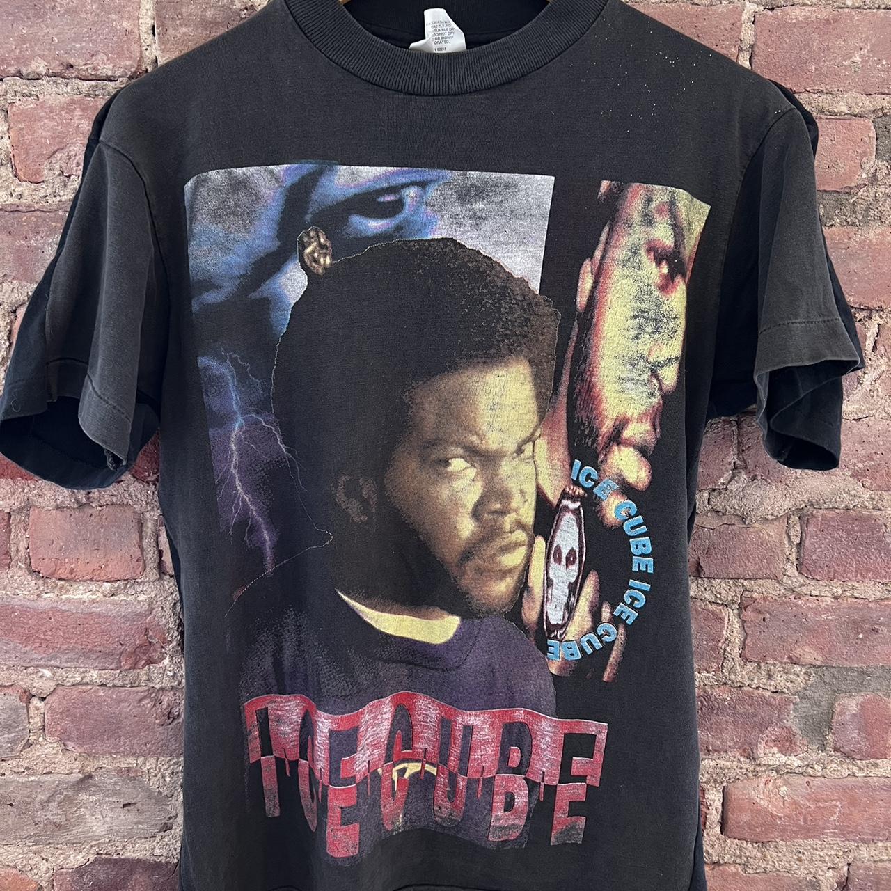 Vintage ice cube rap tee Has been stitched onto a... - Depop