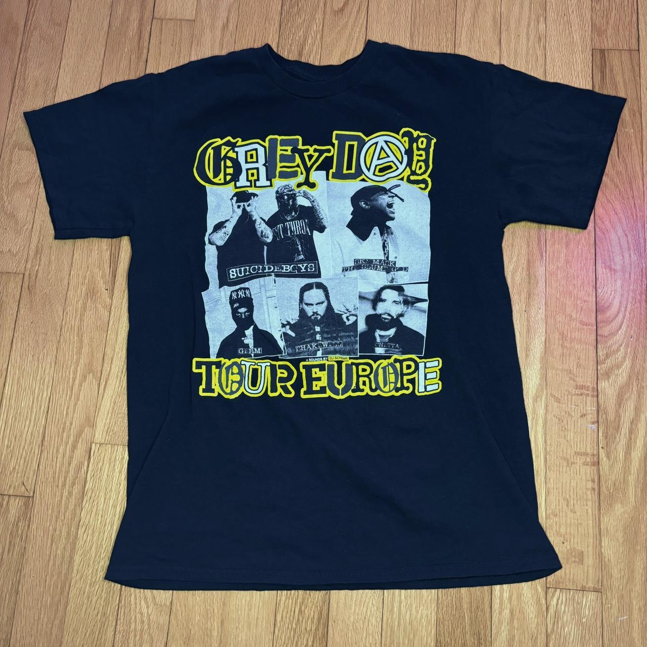 G59 Grey Day Europe merch 2023 size medium. great... - Depop