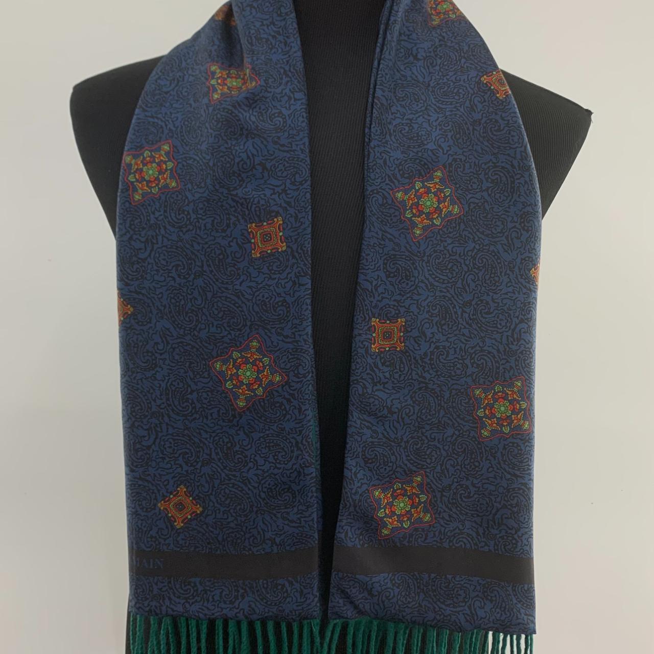 Vintage Pierre Balmain Scarf Silk Wool Muffler... - Depop