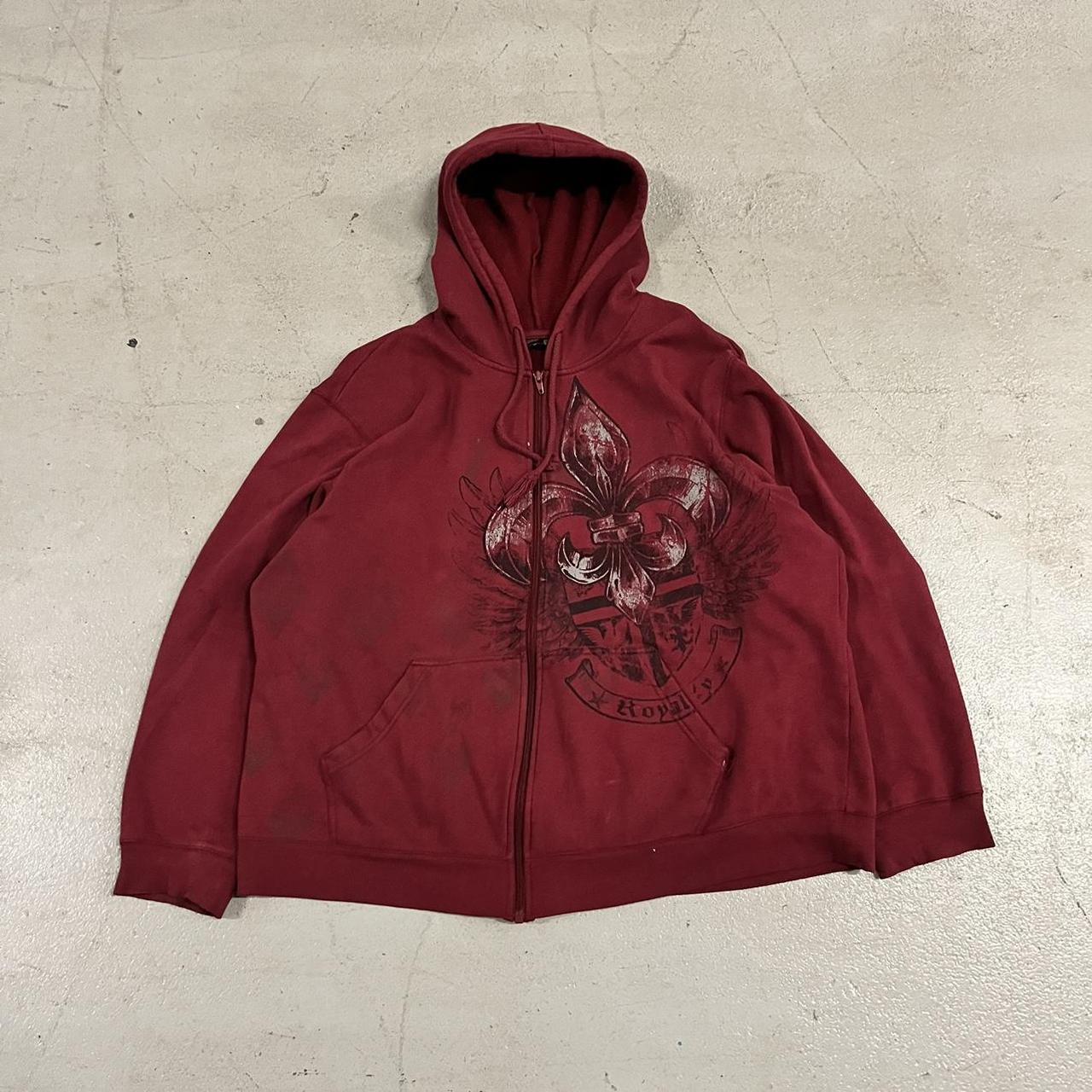 Affliction Men's Hoodie | Depop