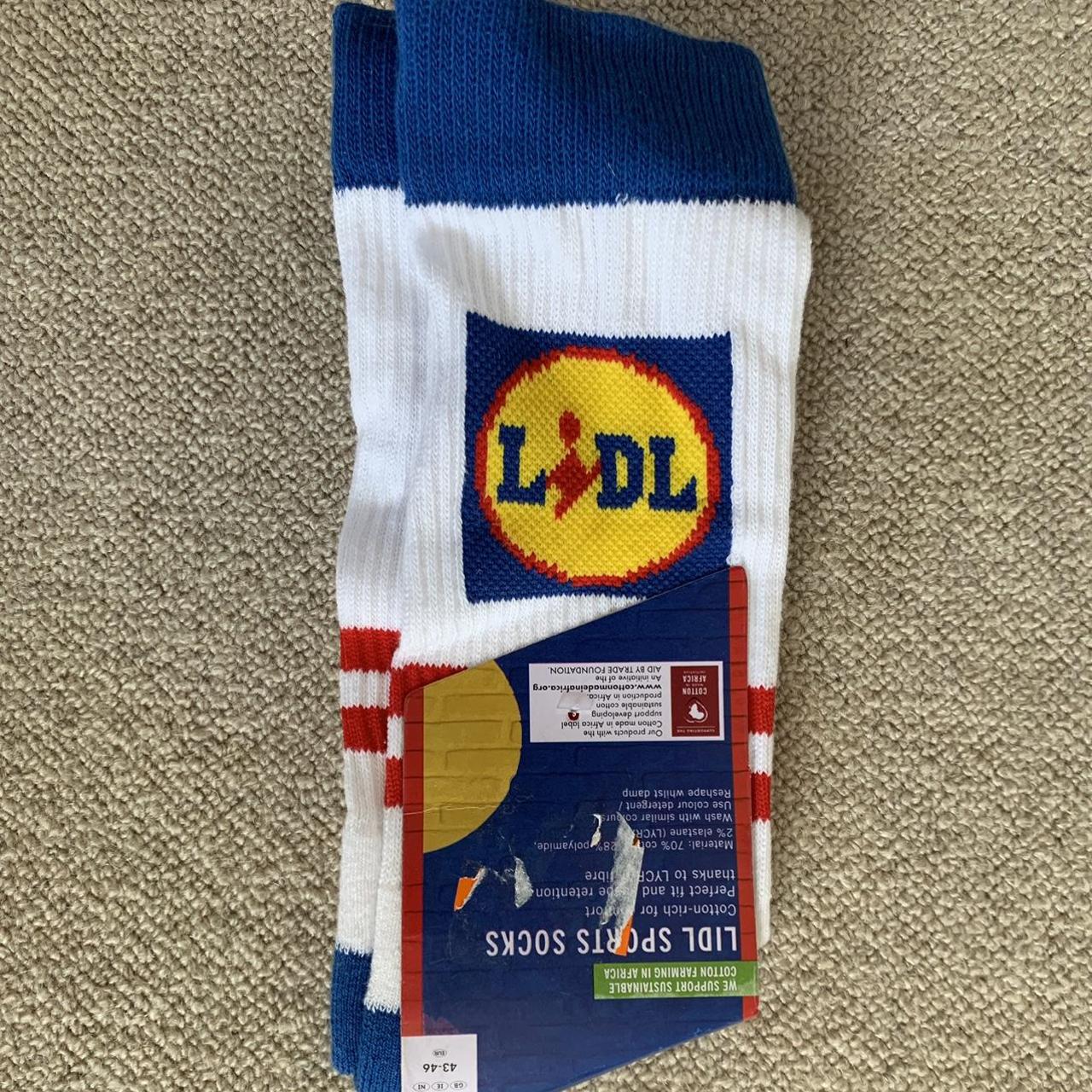 LIMITED EDITION RARE LIDL SOCKS UNWORN, STILL IN... - Depop