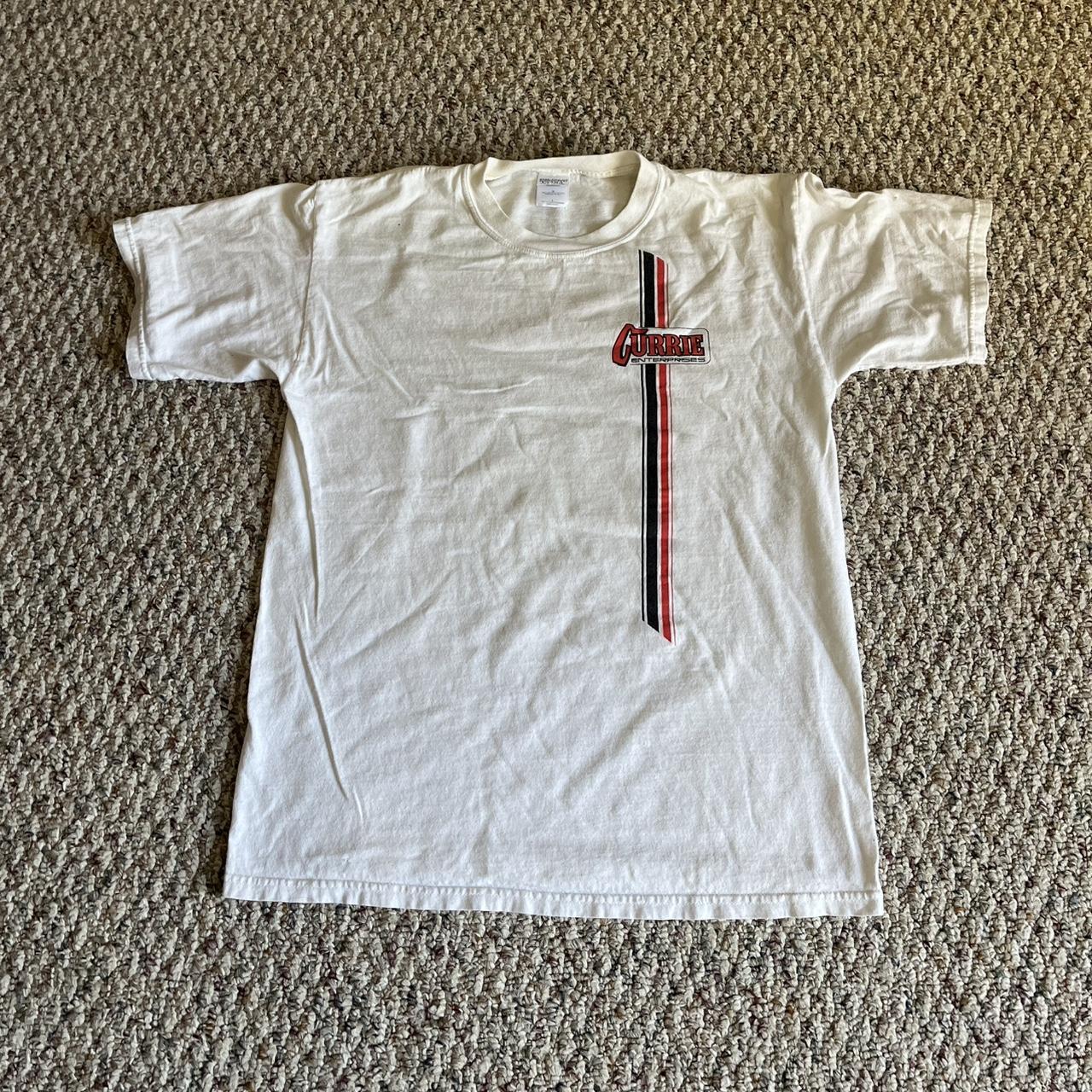 Vintage Currie Tee Some wear and tear that is shown... | Depop
