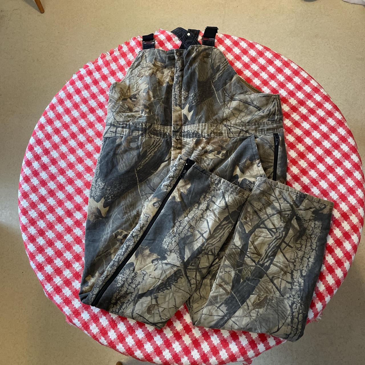 XL Realtree camo overalls. - Depop