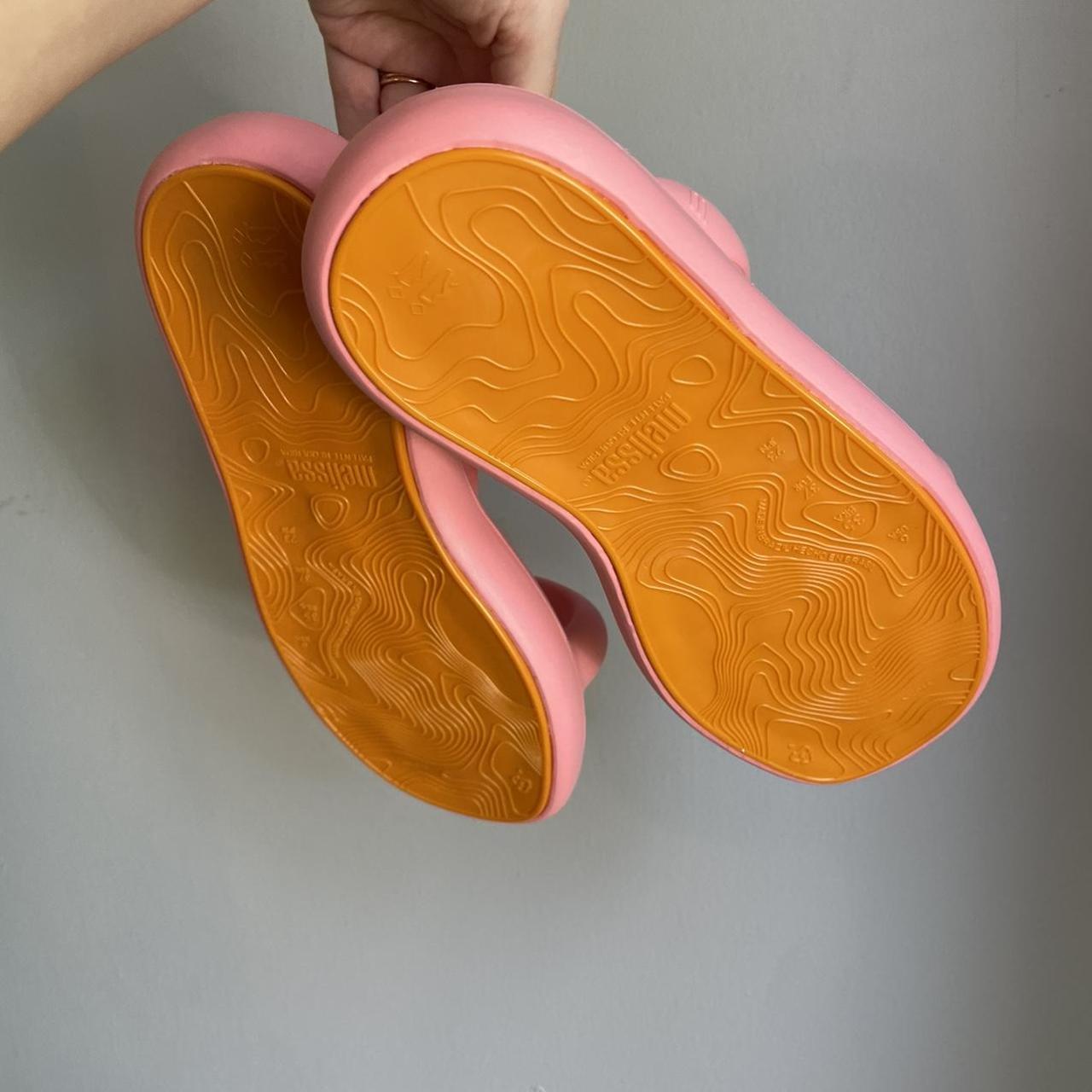 Melissa Women's Pink Sandals | Depop